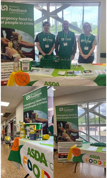 Asda Food Drive – June 2025 | Stockport Foodbank